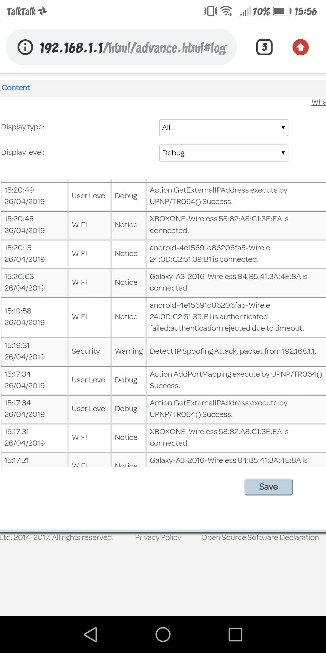 IP Spoof attack? Help Needed - TalkTalk Help & Support
