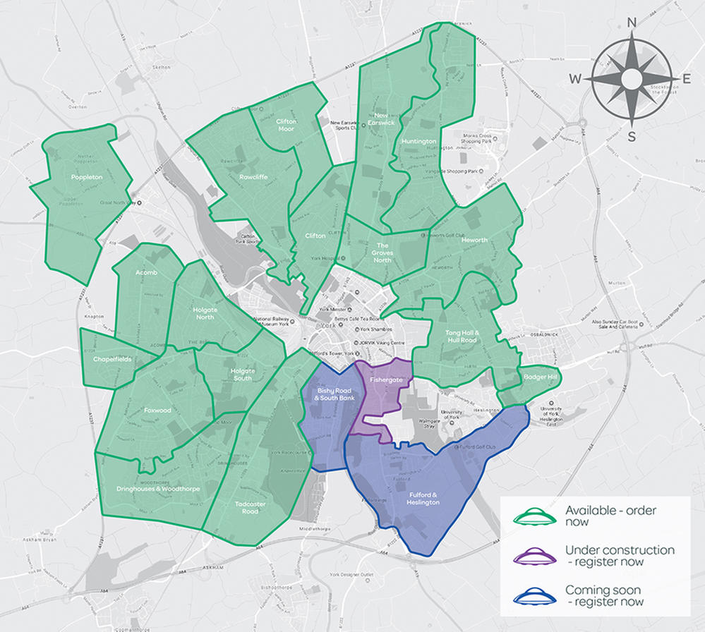 Full fibre network build locations - TalkTalk Help & Support
