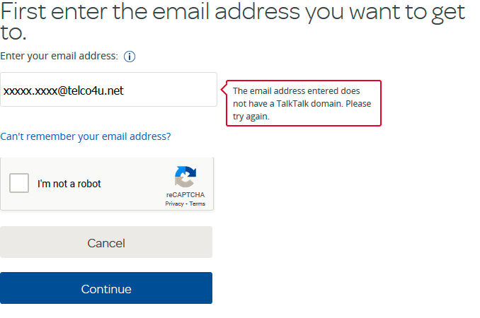 Access to my Onetel eMails have been removed!! - TalkTalk Help & Support