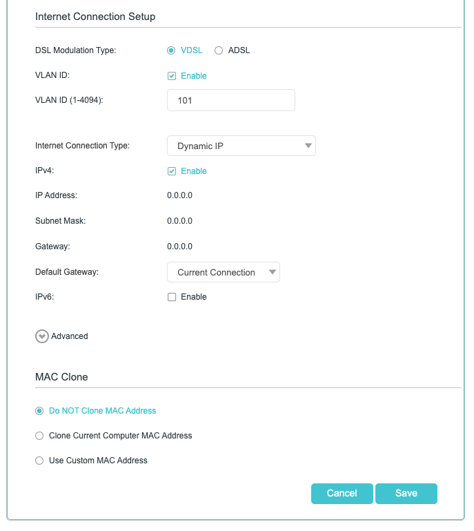 TPLink Archer VR2800 VDSL/ADSL Modem Router for Ta... - TalkTalk Help ...