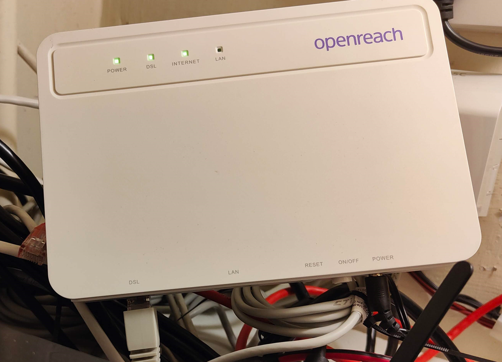 Problem with openreach modem and CB radio. - TalkTalk Help & Support