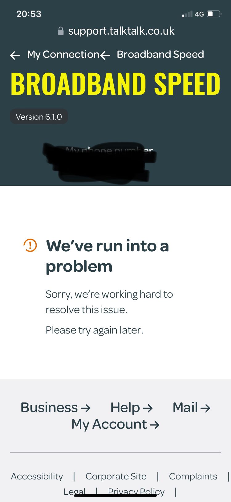 Avoiding the admission of poor service.. - TalkTalk Help & Support
