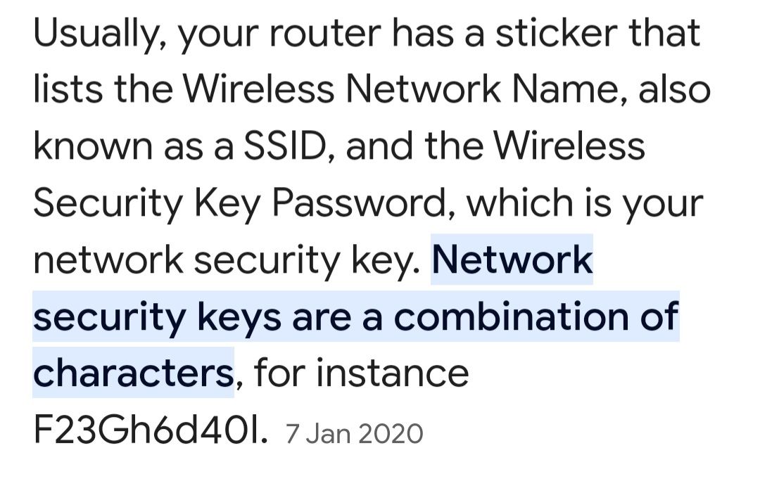 How to find network security Key - TalkTalk Help & Support