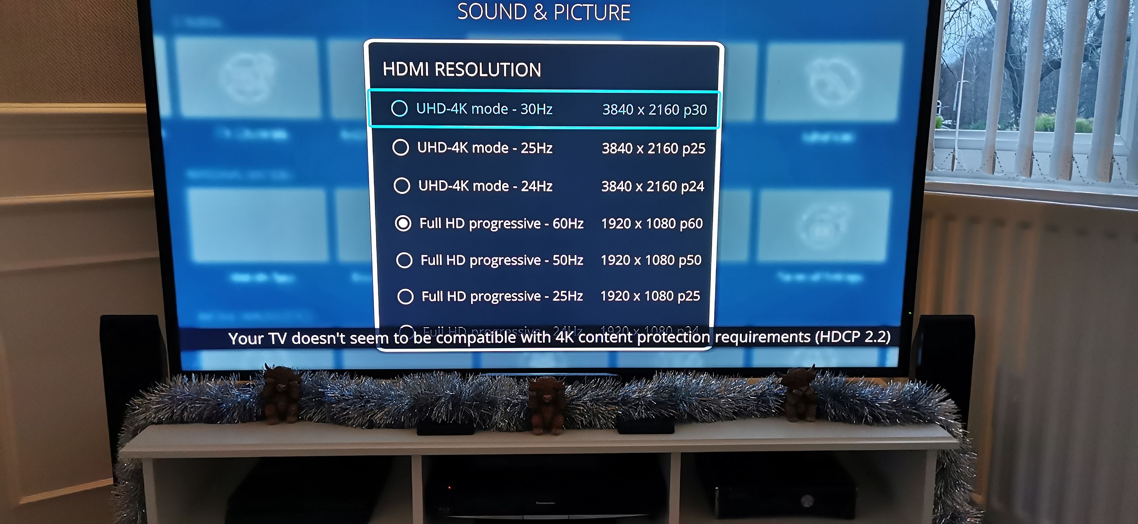 4k box, HDCP 2.2 issue - TalkTalk Help & Support