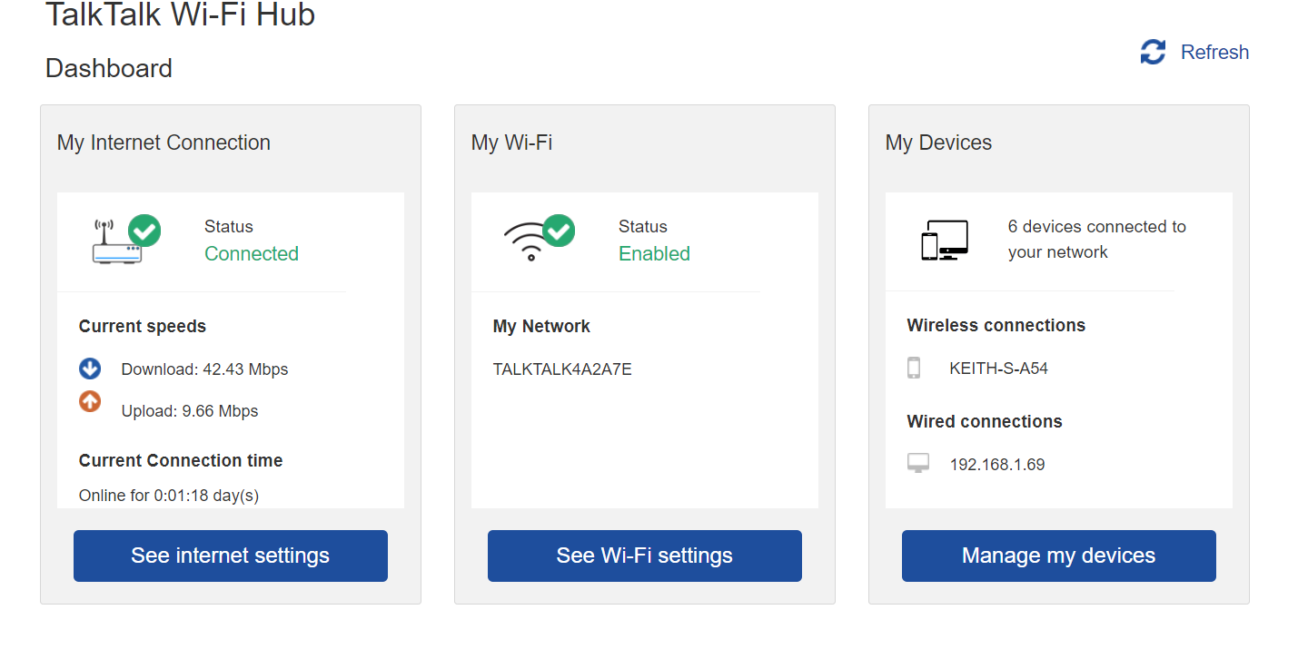 WiFi Password - TalkTalk Help & Support