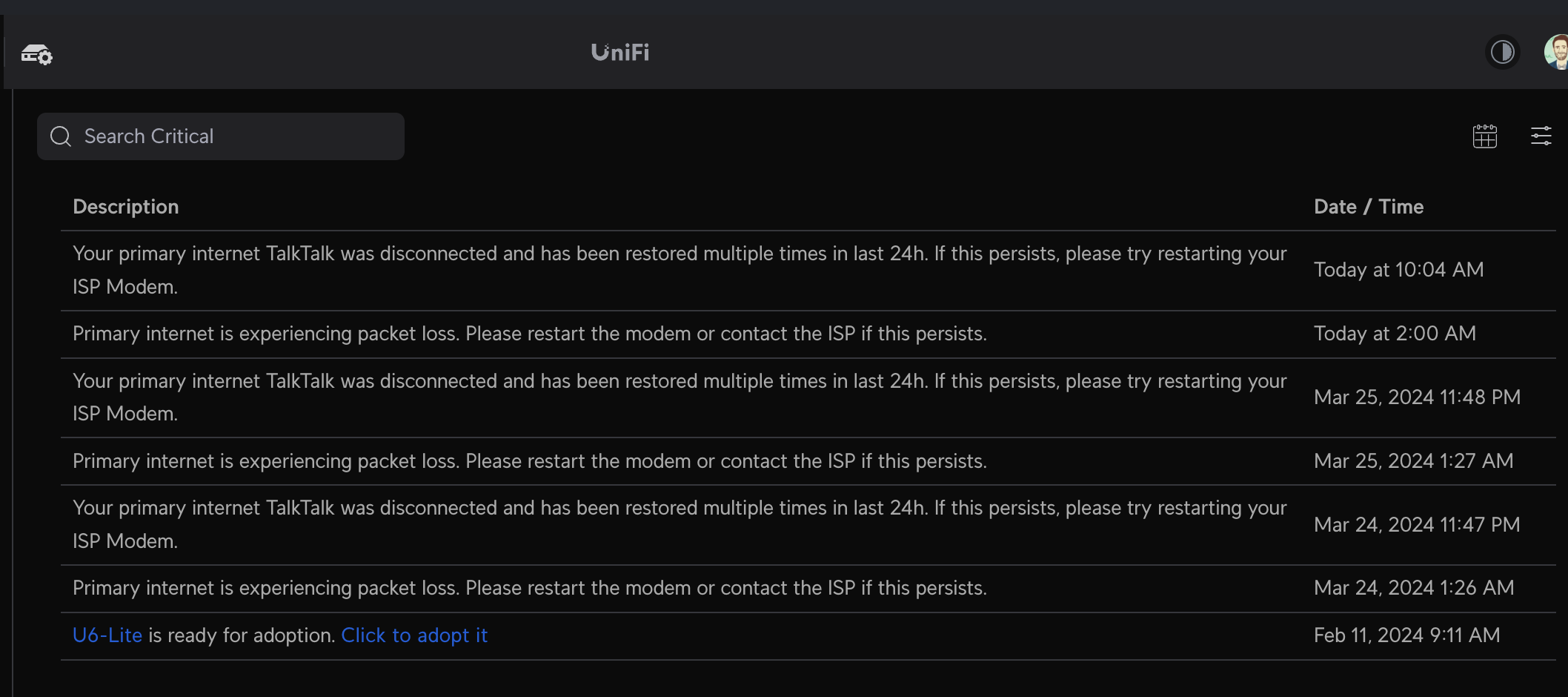 Intermittent WAN Connection - Page 2 - TalkTalk Help & Support