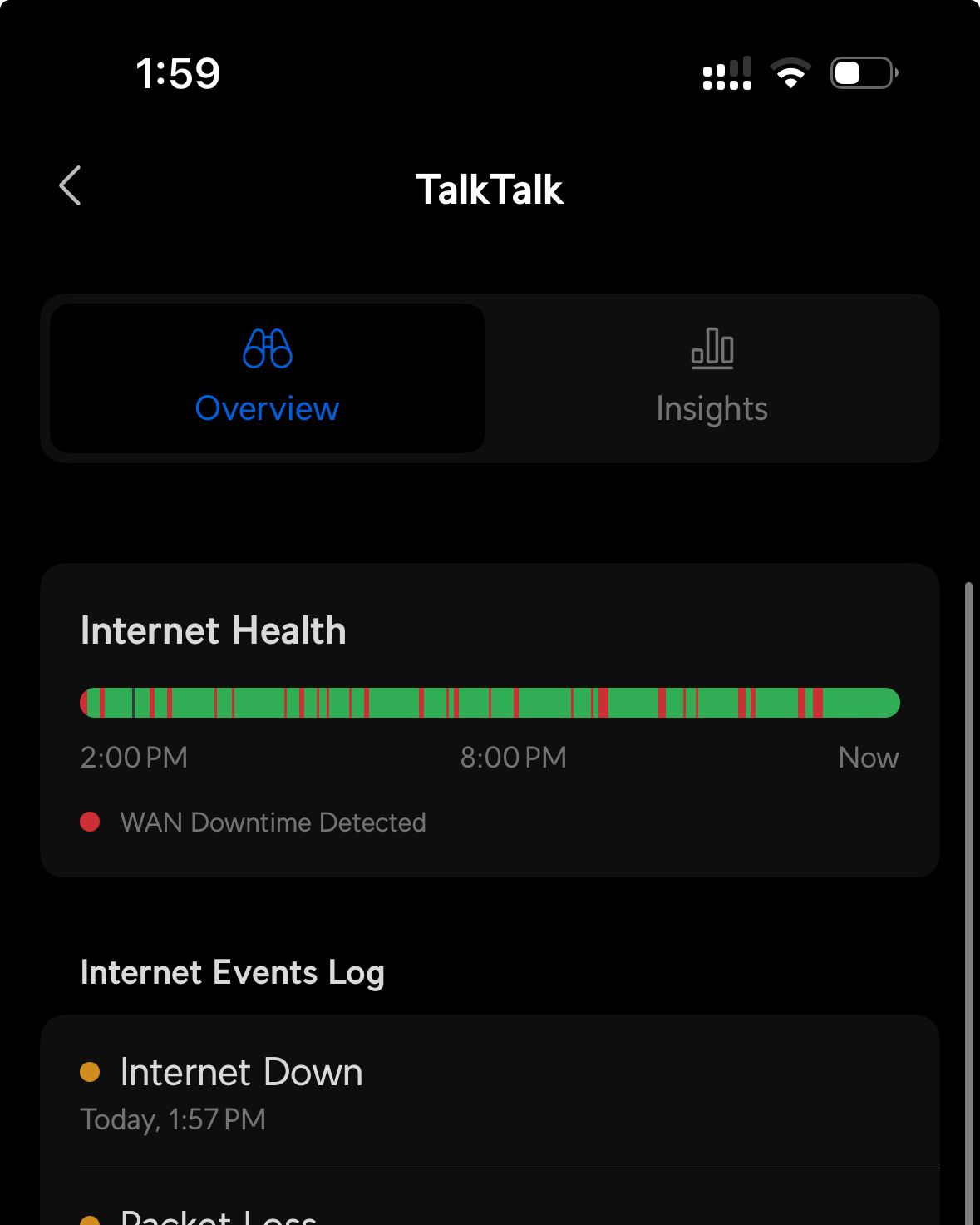Intermittent WAN Connection - Page 2 - TalkTalk Help & Support
