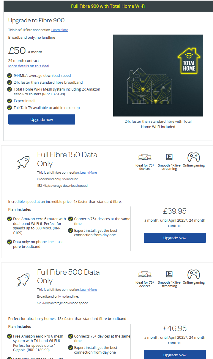 Our supplier needs to do more work before we can g... - TalkTalk Help ...