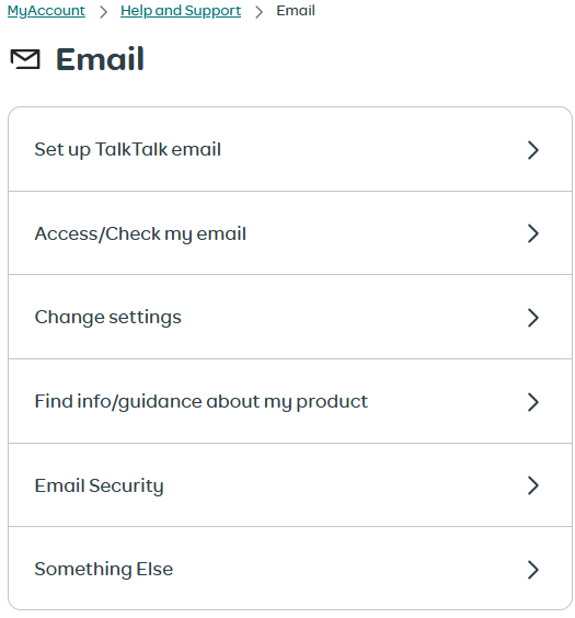 No emails to my Inbox - TalkTalk Help & Support